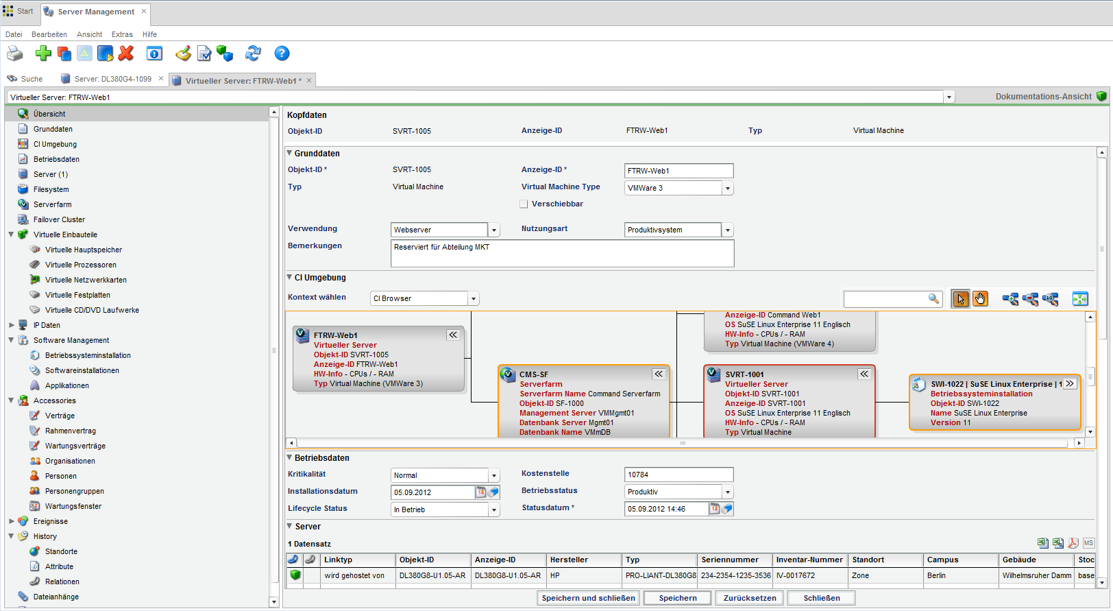 FNT Command Server Management - FNT Software